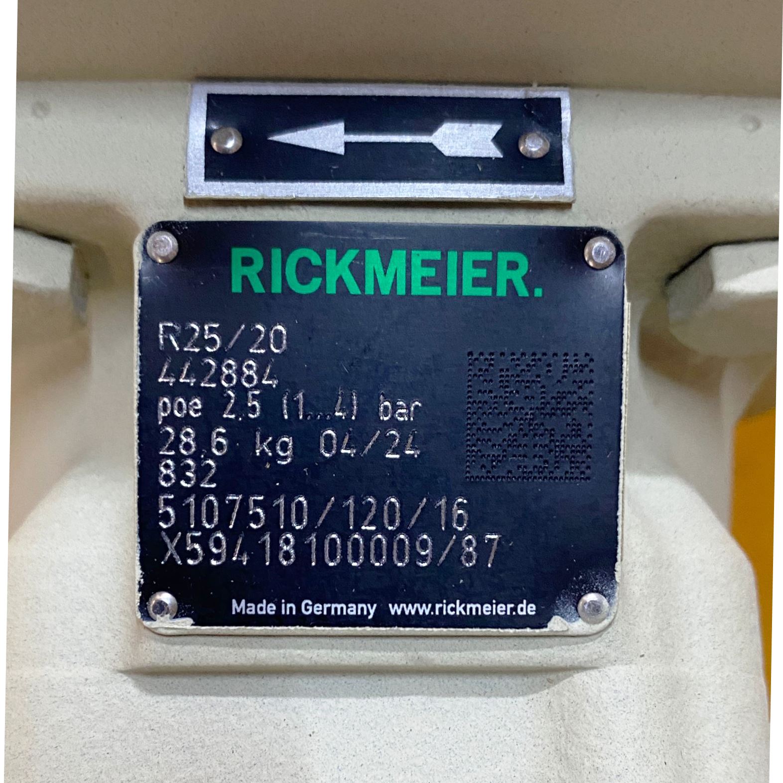 Rickmeier R25/20 Dişli Pompa ve Motor Seti - 1.1 | E-ShipSupply